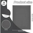 10 Sheets Fursuit Eye Mesh 11.8x8.6inch Black PVC Custom Eye Mesh ...