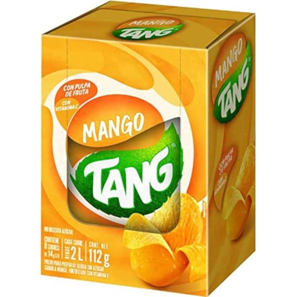 Pack de 12 Bebida en Polvo Tang Mango 8/14 gr Tang Mango | Walmart en línea