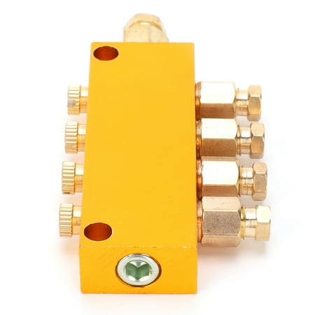 ANGGREK Oil Distributor B Type 4 Way Adjustable Lube Oil Piston Divider ...