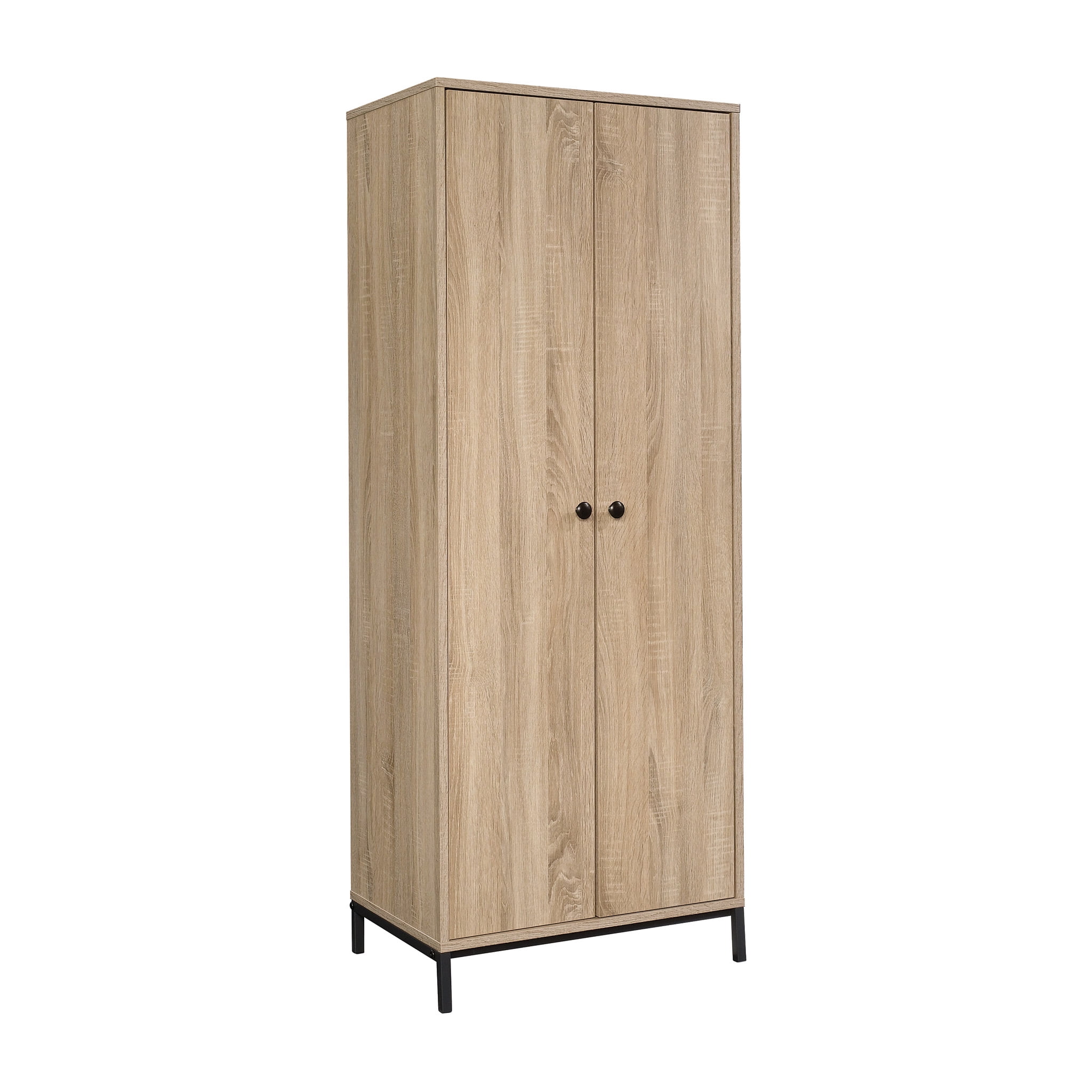 Curiod 2-Door Storage Cabinet, Charter Oak Finish - Walmart.com