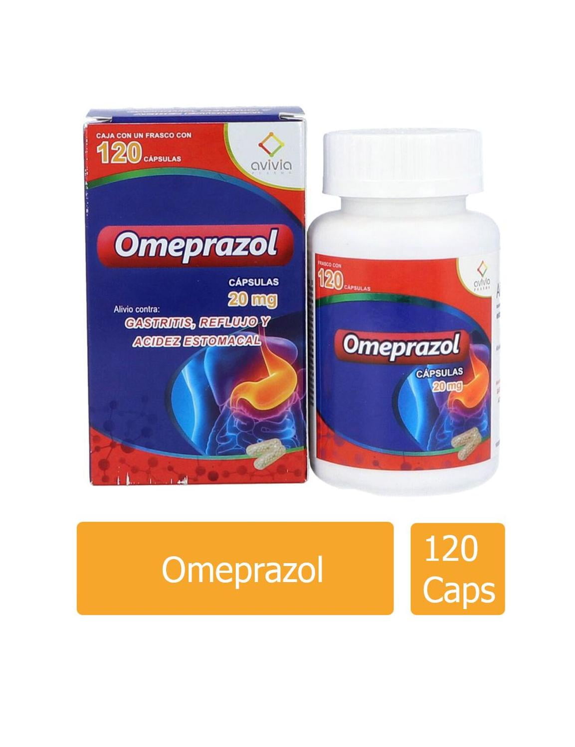 Omeprazol 20 mg Caja Con 20 Cápsulas TABLETA | Walmart en línea