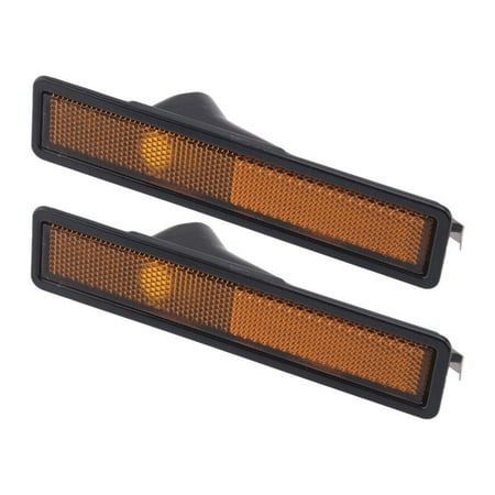 Side Marker Light Cover Lens Replacement Turn Signal Amber Accessories ...