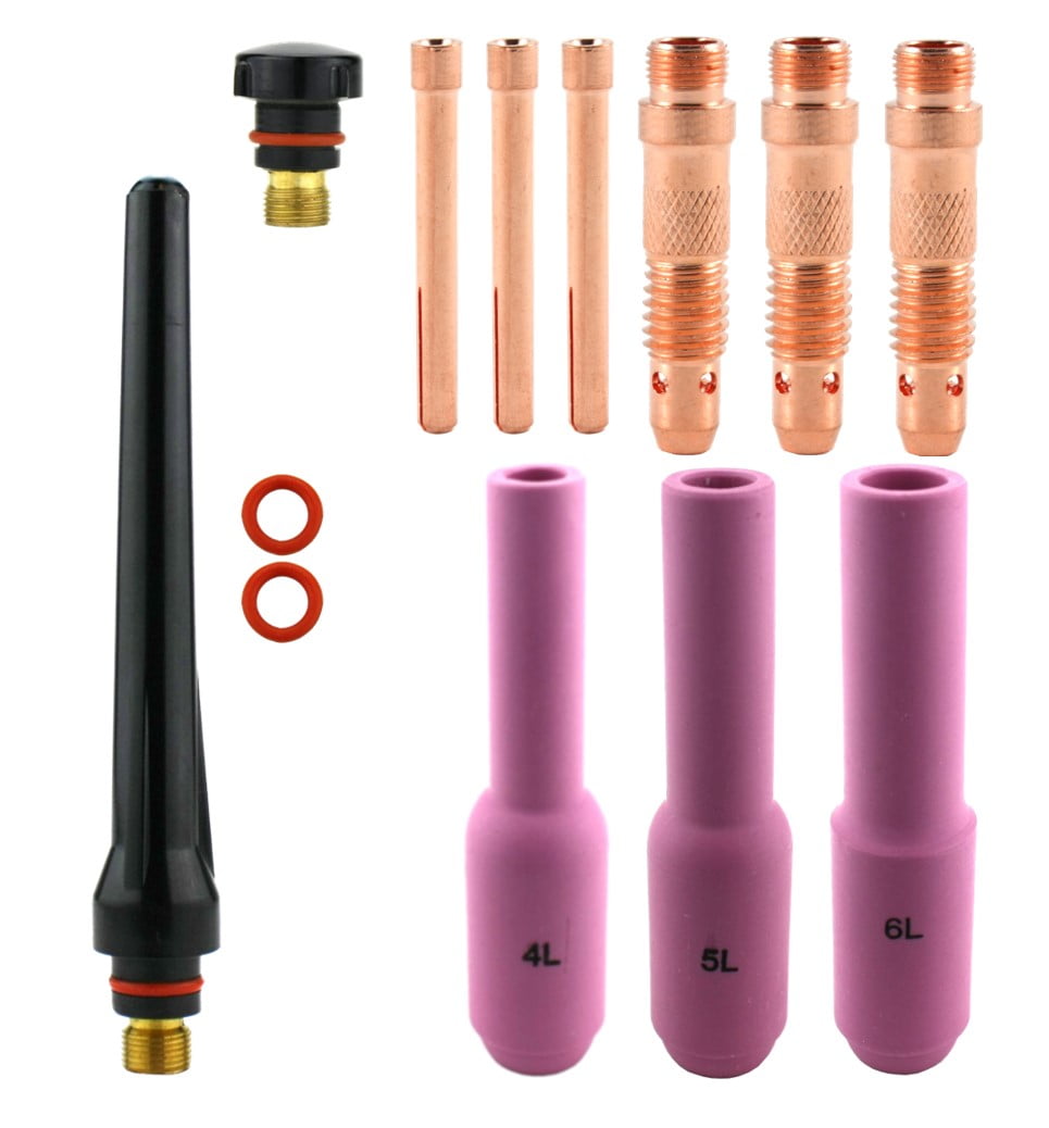 Consumables Kit for 17-18-26 Series TIG Torches with Standard Set-Up ...