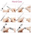 18pcs Manicure Set Pedicure Nail Clippers Set Travel Hygiene Kit