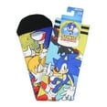 Sonic The Hedgehog Men's Socks Character Collage Allover Sublimated ...