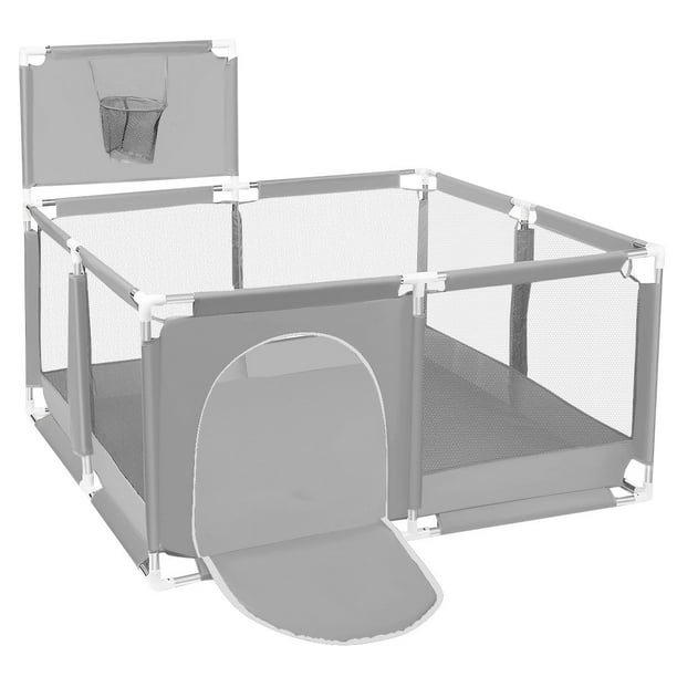 Baby Playpen, Outdoor Play Yard, Portable Play Yard 4-Panel- Baby ...