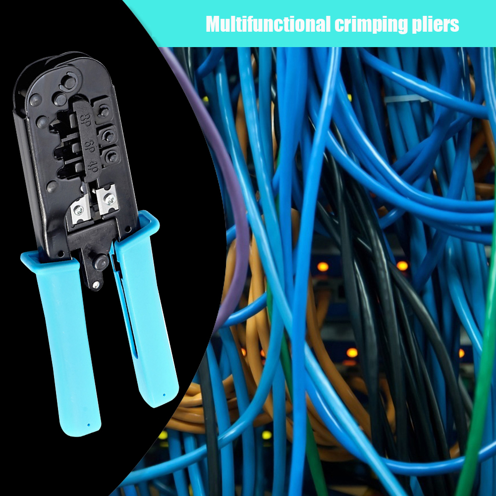 Jinveno 7SQ-5684 4P/6P/8P Crimper Cable Cutter Wire Stripper Pliers Crimping Tools | Walmart Canada