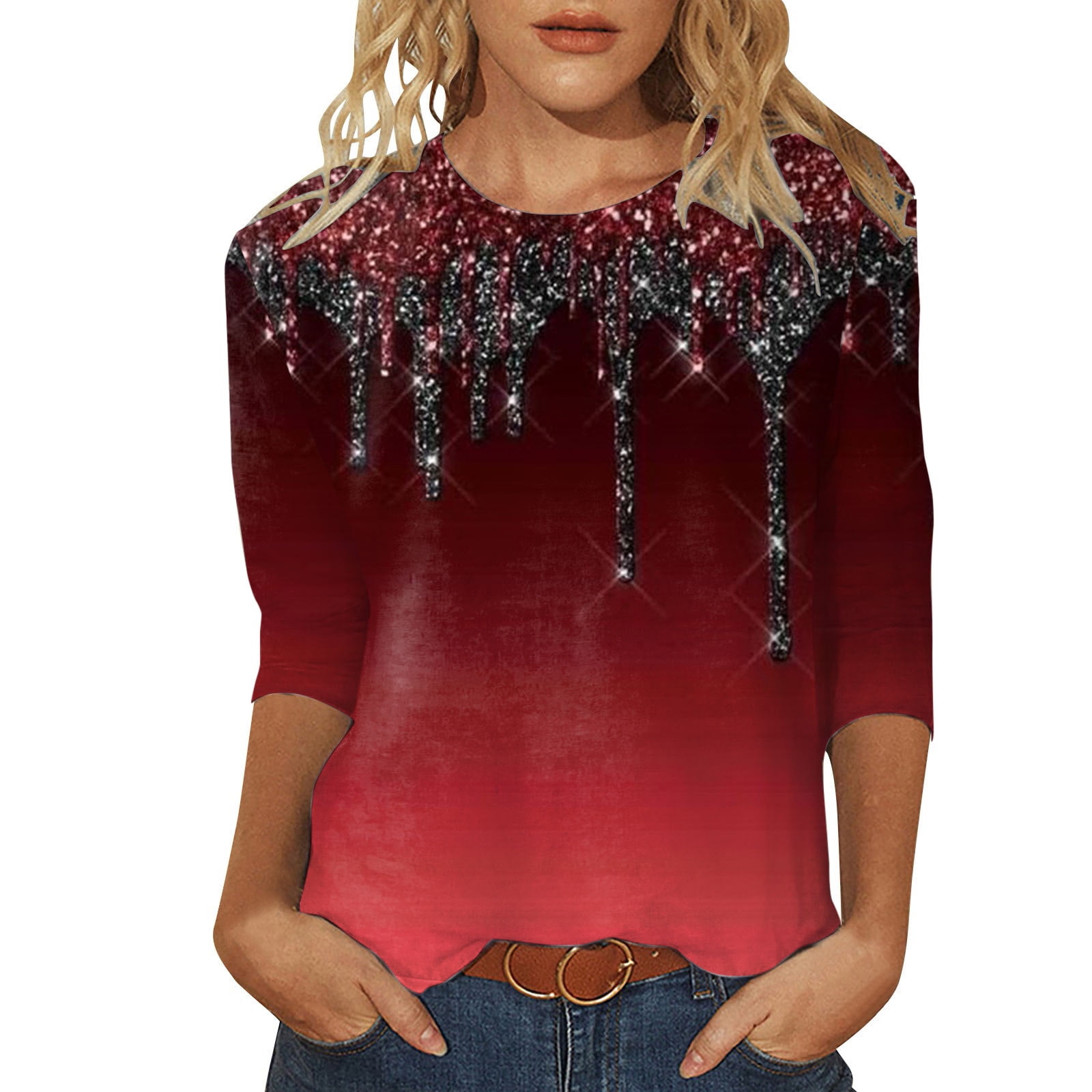 Click here for Tsadfhji Athletic Tops Women Womens Fashion Three... prices