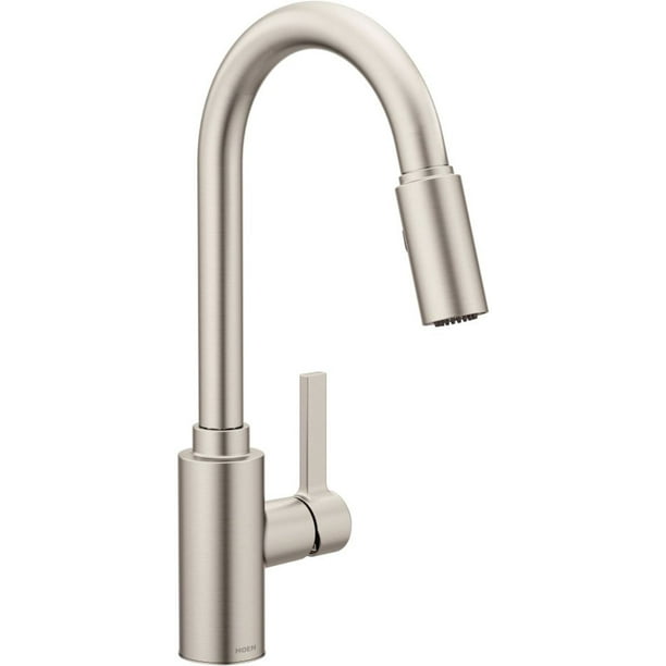 Moen 7882 Genta Lx Pull-Down Spray Kitchen Faucet - Spot Resist ...