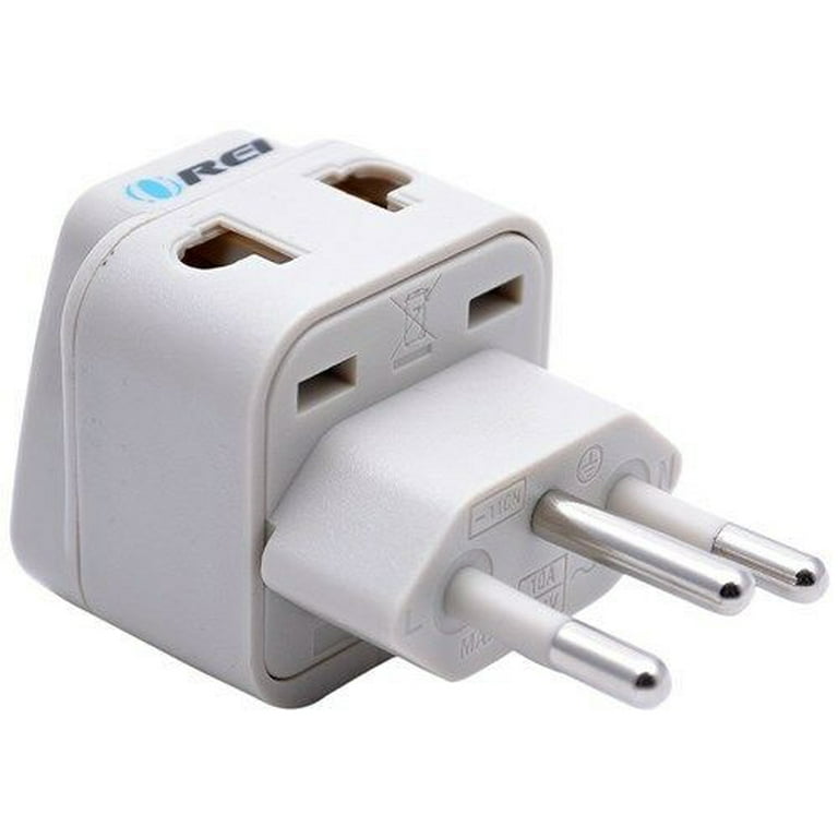 India Travel Adapter Type D Pack (GP-10), 45% OFF