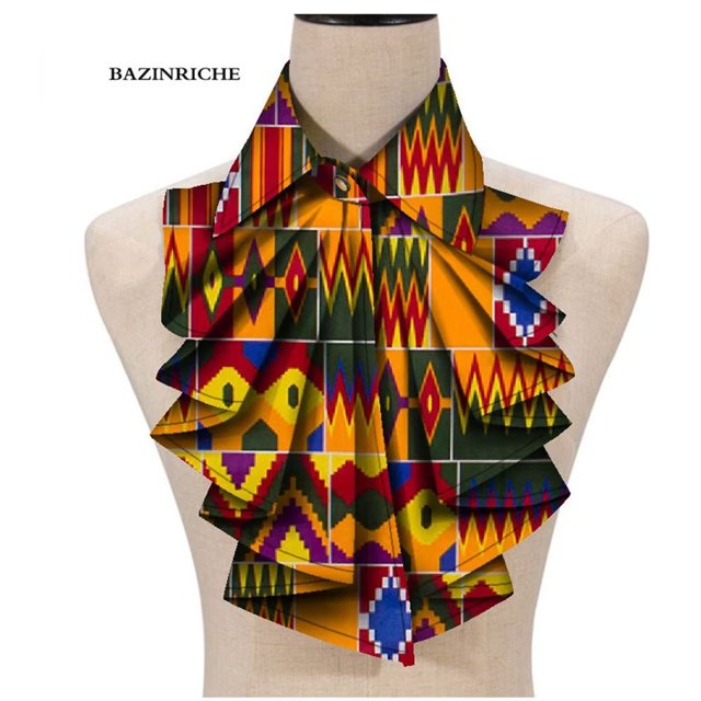 African Print Ankara Tie for Women African Triangle Ankara Fabric ...