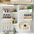 Vtin 22 Piece Pegboard Combination kit, 3 Peg boards and 18 Accessories ...