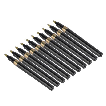 Metallic Marker Pens, Marker Pens Vertical Writing Fluid Spread Round ...