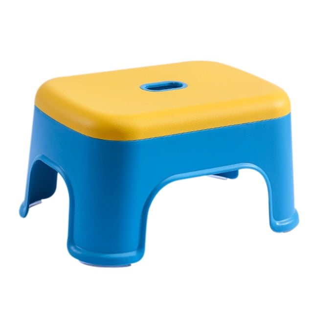 Children Step Stool Colored Plastic Step Stool Toddler Sitting Stool ...