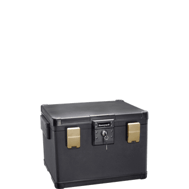 First Alert 0.39 Cubic-ft. Waterproof and Fire Resistant Chest with Key ...