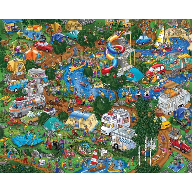 Springbok's 1000 Piece Jigsaw Puzzle Camping World - Made in USA ...