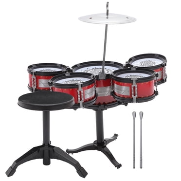 GP Percussion 5-Piece Junior Drum Set, Blue - Walmart.com