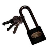 Bal Products 28015 X-Chock Padlock for RV Trailer Tire Locking Chocks ...