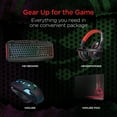 Jupiter Gear Home Emerald Red Dragon 4-in-1 Gaming Kit, RGB Keyboard ...