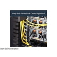 StarTech.com CMVER40UF Vertical Cable Organizer with Finger Ducts - 0U ...