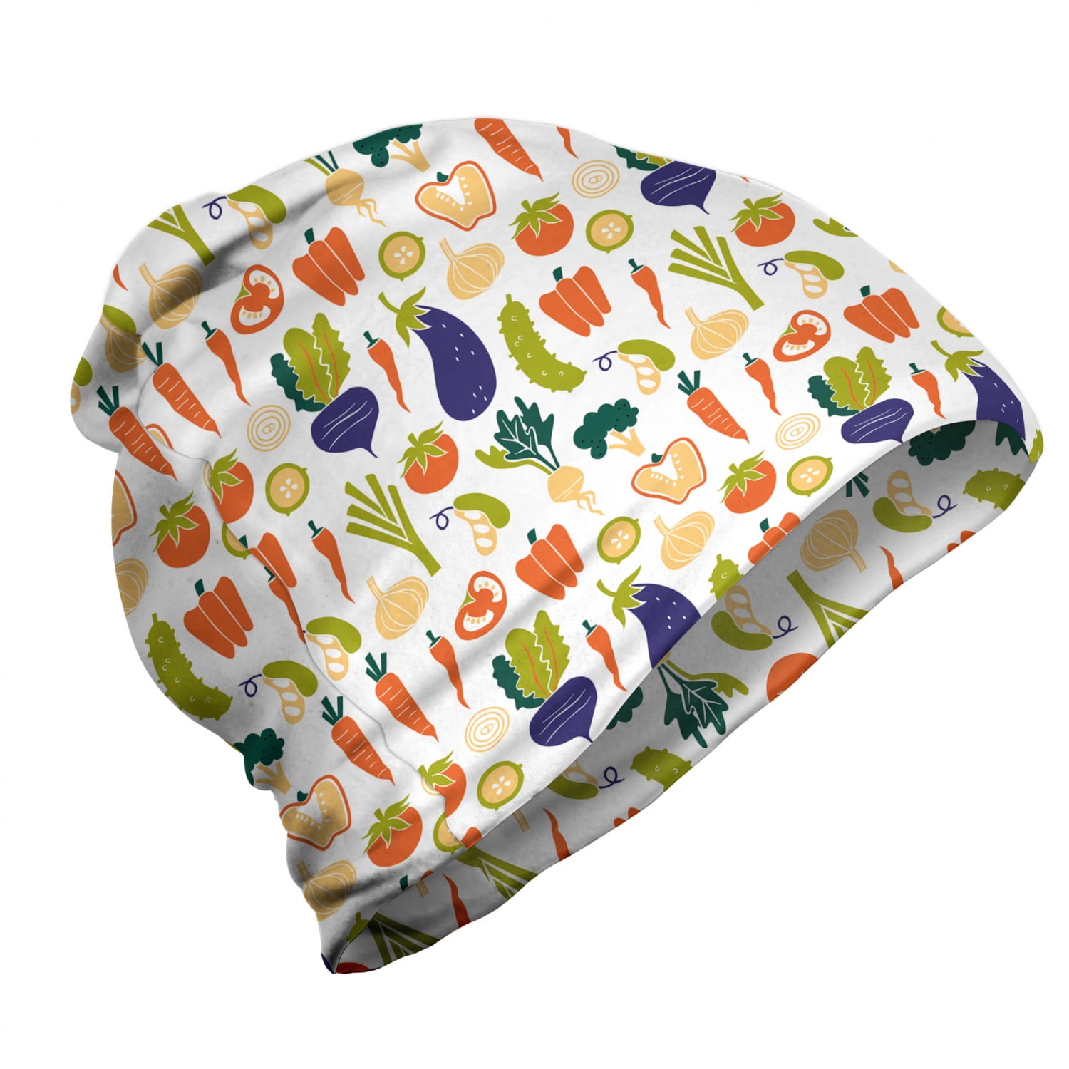 Garden Unisex Beanie, Organic Harvest Vegetables, Hiking Outdoors ...