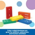 Learning Resources Double-Six Dominoes In Bucket, Math Manipulatives ...