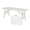 Costway 6' Folding Table Portable Plastic Indoor Outdoor Picnic Party ...