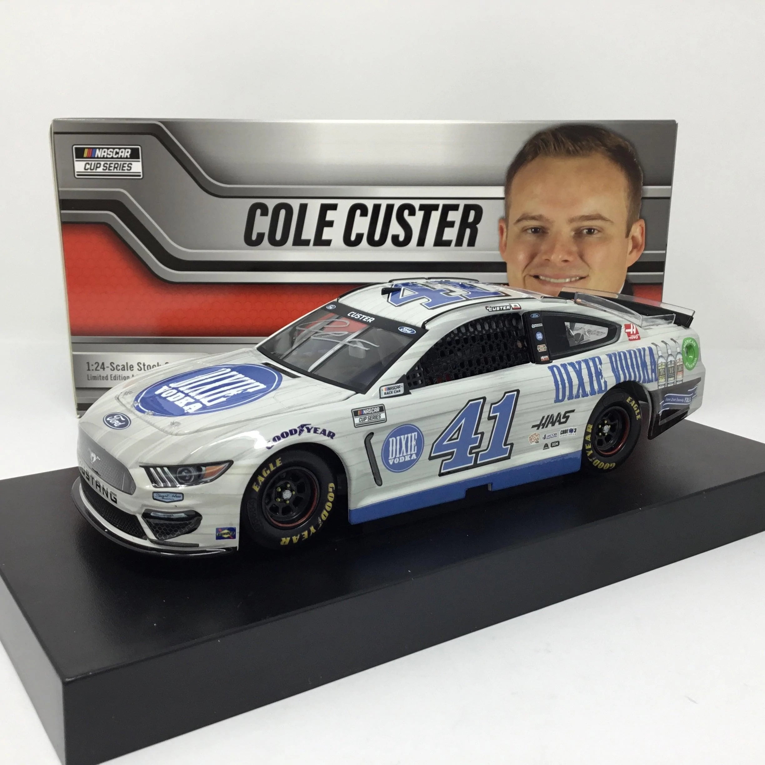 Cole Custer 2021 Dixie Vodka Autographed 1:24 Diecast - Walmart.com