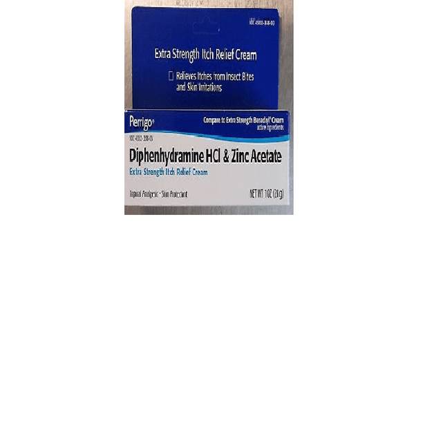 Perrigo Maximum Strength Anti-Itch 2% Medication Cream with Zinc - 1 Oz ...