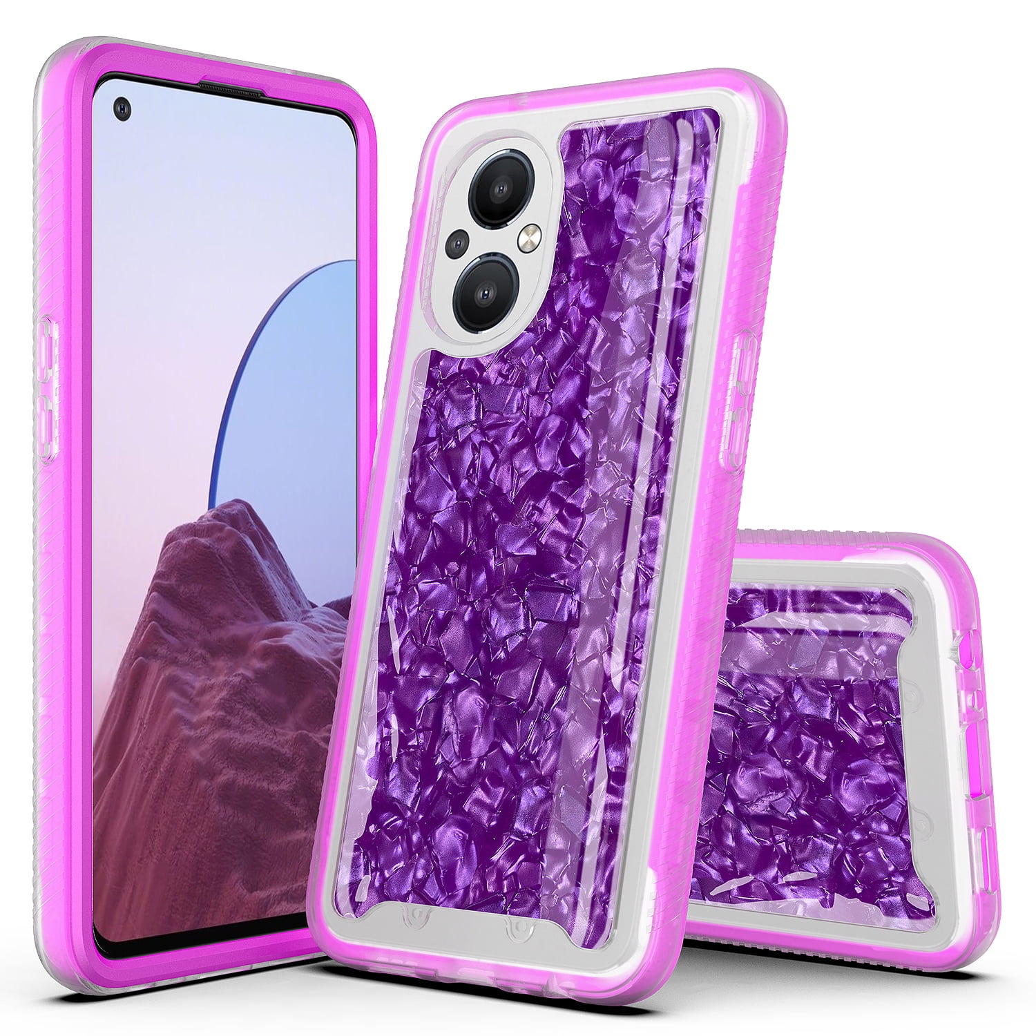 OnePlus Nord N20 5G Case, Rosebono Hybrid Graphic Design Pattern Hard ...