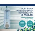 Slimline Drink Dispenser for Fridge, 1.25 Gallons - Plastic Beverage ...