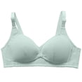 Arlun Women's Nursing Bras Thin Breathable No Padded Front Snap ...