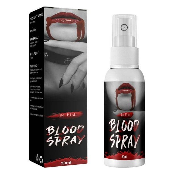 Spray de sangre de 30ml, de sangre de escenario, sangre de simulación ...