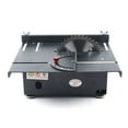 Miumaeov Mini Electric Table Saw Precision Bench Top Saw Circular Blade ...