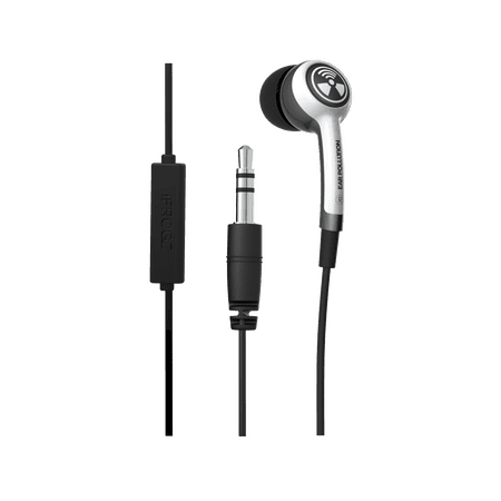 IFROGZ EarPollution Plugz with Mic - White - Walmart.com