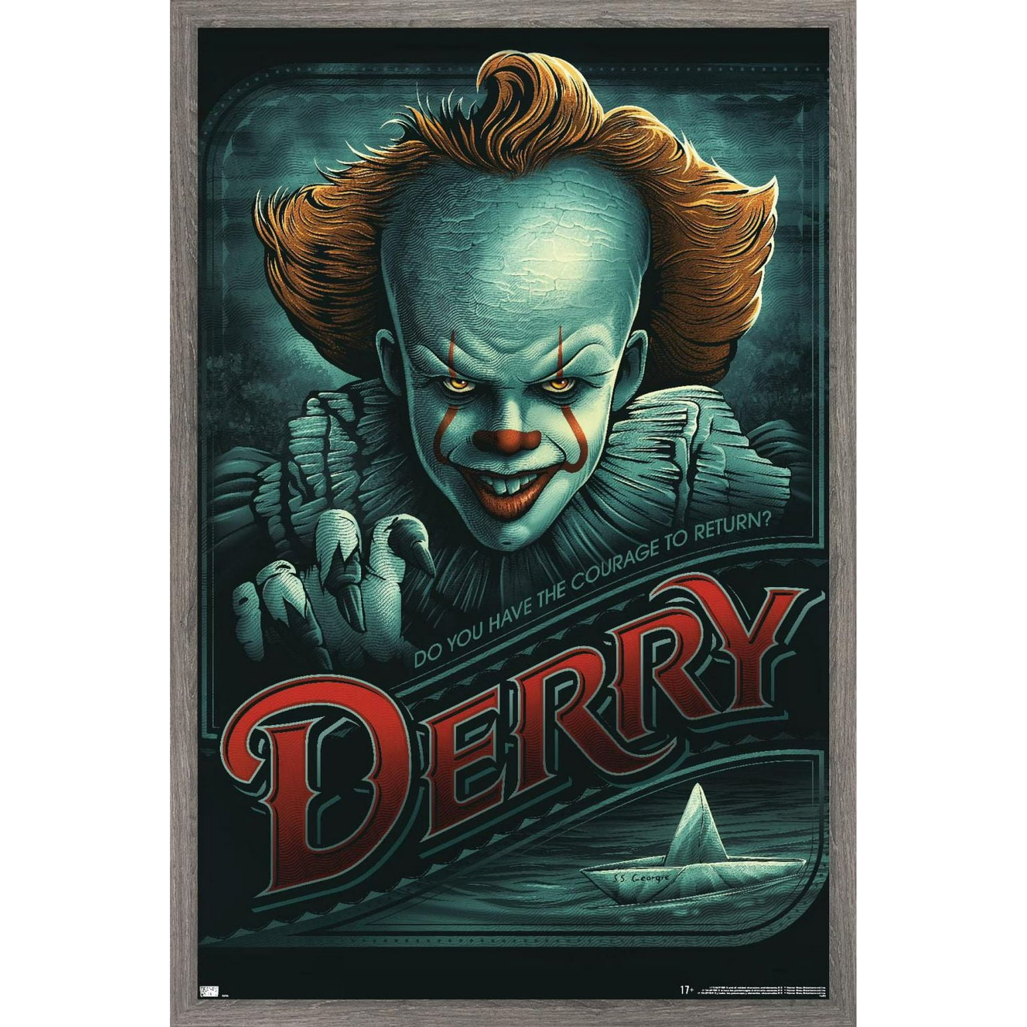 Click here for Trends International It - Pennywise Derry Wall Pos... prices