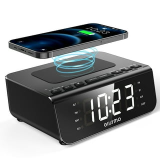 RCA Digital Radio Alarm Clock with USB Charging Cord - Walmart.com