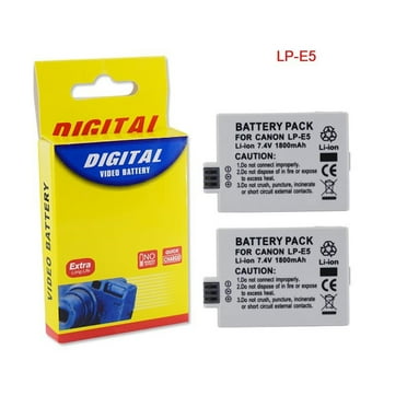 Canon LP-E10 Lithium-Ion Battery Pack, Compatible with EOS Rebel T3, T5 ...
