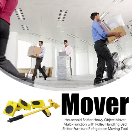 Household Shifter Heavy Object Mover Multi-Function furniture shifter moving tool with Pulley ...