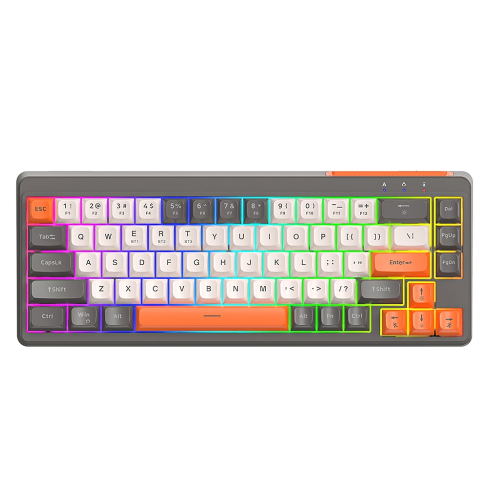 Teclado Inalámbrico Mini RGB Retroiluminado para Windows Laptop PC ...
