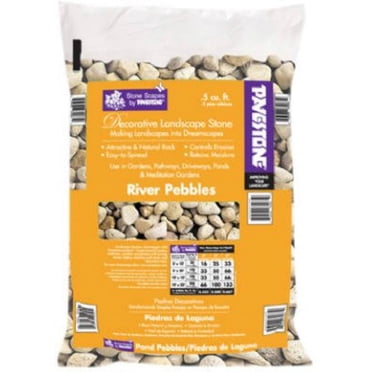 Pavestone .5 Cu. ft. Bagged River Pebbles - Walmart.com