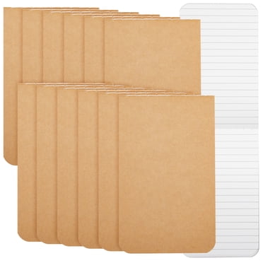 Feela 30 Pack Kraft Mini Pocket Notebooks, 15 Designs, 80 Lined Pages ...