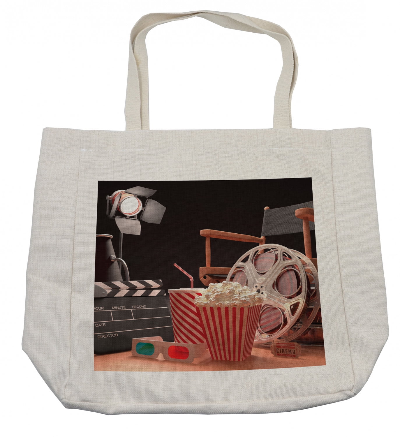 Movie Theater Shopping Bag, Objects of the Film Industry Hollywood ...