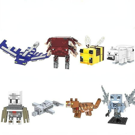 Minecraft Squid, Fox, Panda, Ancient Guardian, My Building Block ...