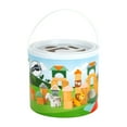 Small Foot Toys - Safari Animal Theme Building Block Playset - Walmart.com