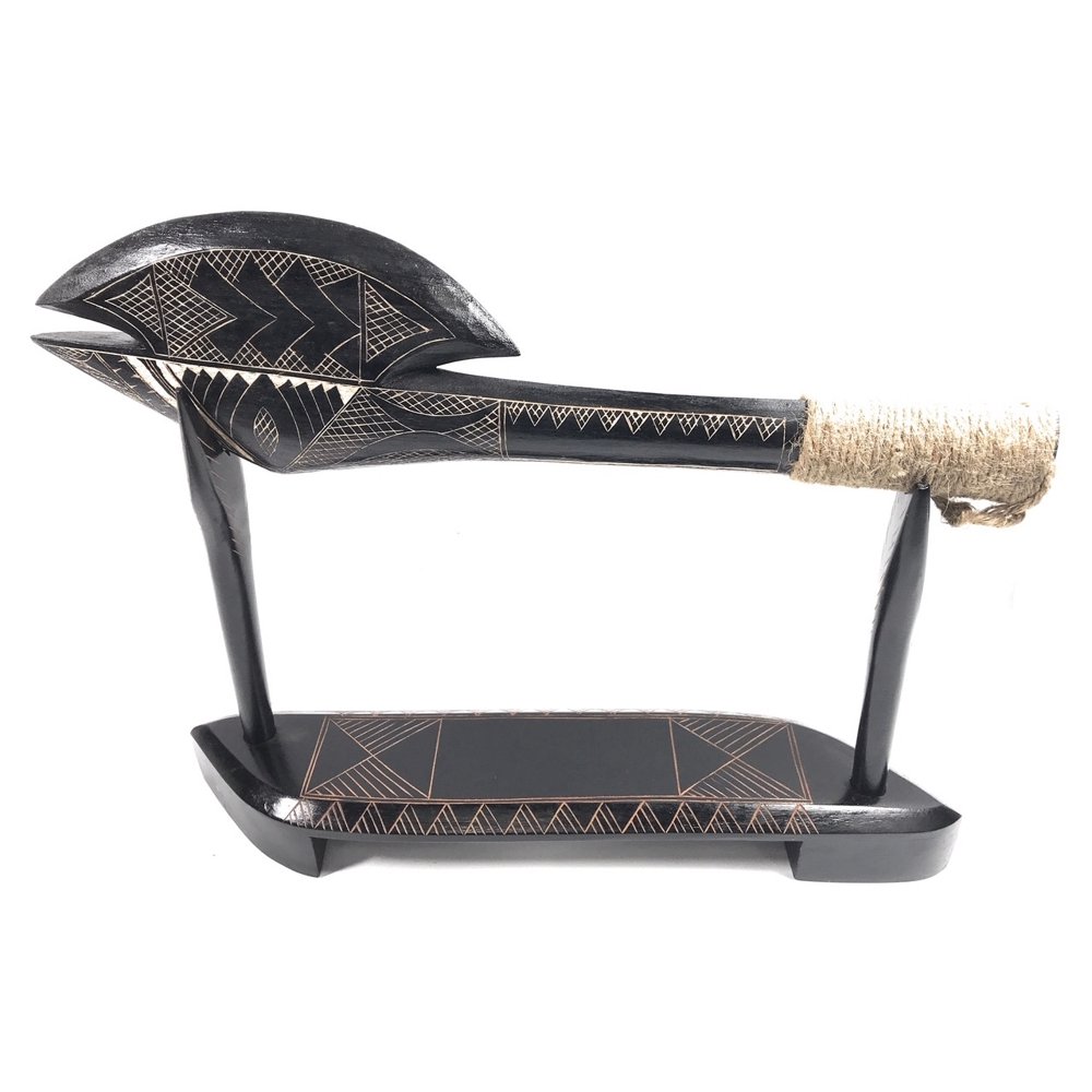 Samoan Machete Axe 18"w/ stand - War Club | #dpt5337 - Walmart.com ...