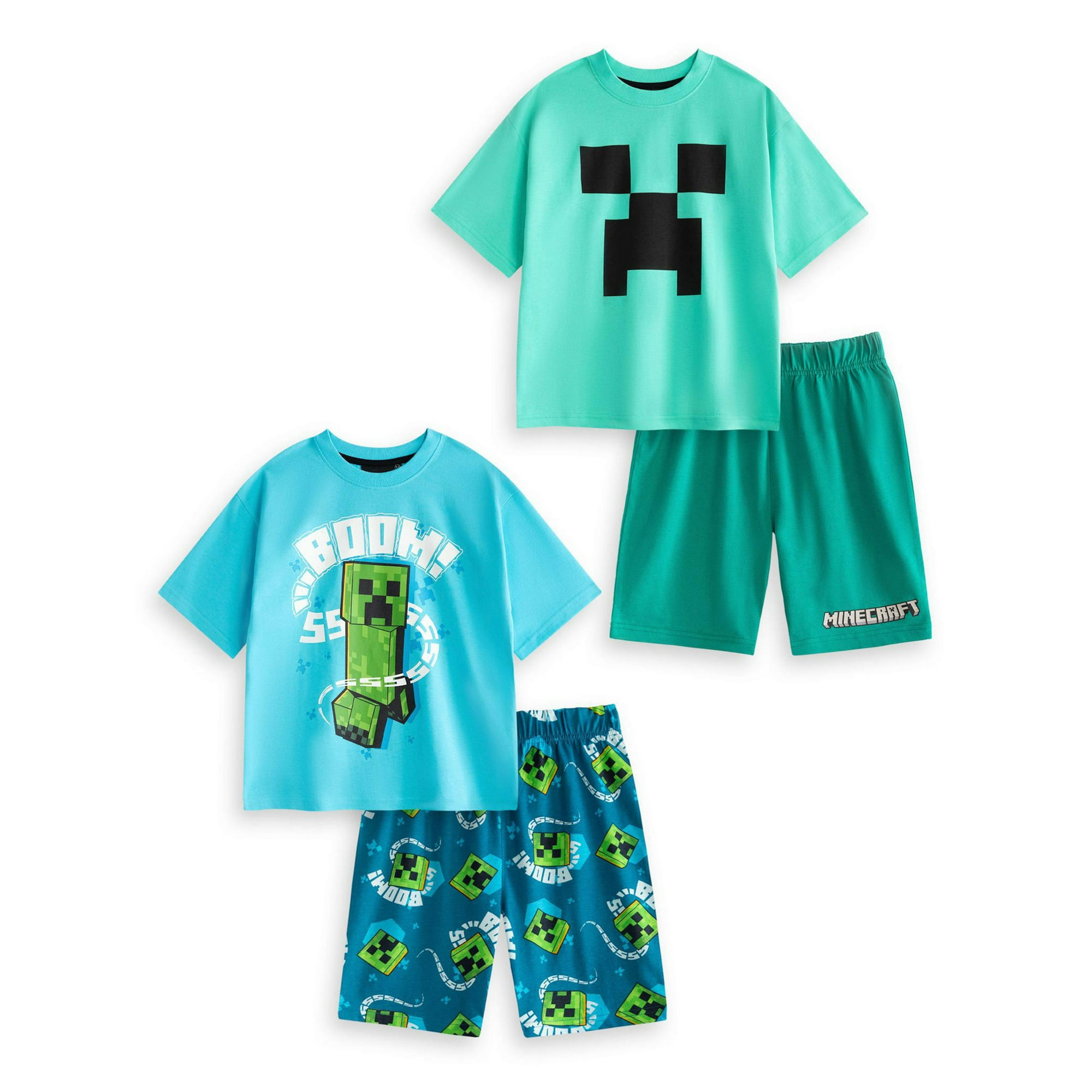 Click here for Minecraft Boys Multicoloured Multi-Pack Of 2 Short... prices