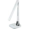 Lorell, LLR99771, iPhone Station LED Desk Lamp, 1 Each, White - Walmart.com