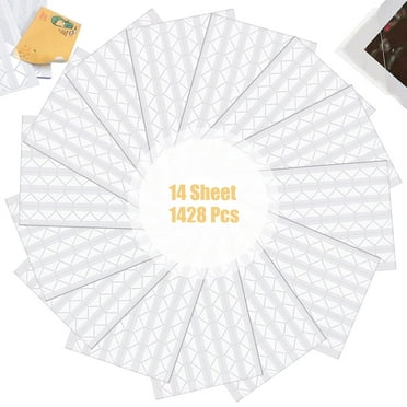 12 Sheets Tape Photo Corners Self Adhesive Album Stickers - Walmart.com