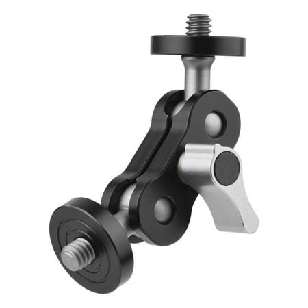 Andoer -75 Arm Extension Bracket Monitor Mount Adapter Aluminum Alloy 1 ...